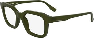 Karl Lagerfeld Lunettes de vue Kl6197 - Homme - Accessoires - Vert - Taille: 50 MM
