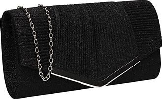 Swankyswans Pochette Emma pour femme, Noir, One Size