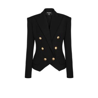 Balmain Veste Blazer - - Jackets - Damen - Schwarzk - L