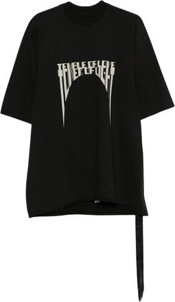 Rick Owens Jumbo SS T - Homme - Tops - Noir - Taille: L