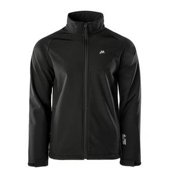 Martes Sport Herren Softshelljacke Metin, 94% Polyester und 6% Elasthan, Funktionsjacke, Wasserdicht, Atmungsaktiv, Black, XXL