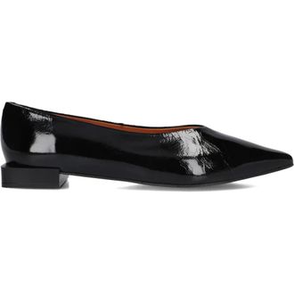&Aacute;ngel Alarc&oacute;n Schwarze Lederballerinas - - Shoes - Damen - Schwarzk - 40 EU