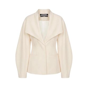 Jacquemus Damen, Jacken, Wei&szlig;, 2XSGr&ouml;&szlig;e