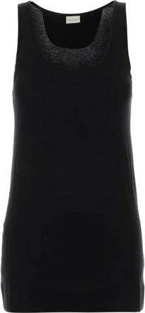 Dries Van Noten Femme, Tops, Noir, Taille: 38 FR Hula Tanktop