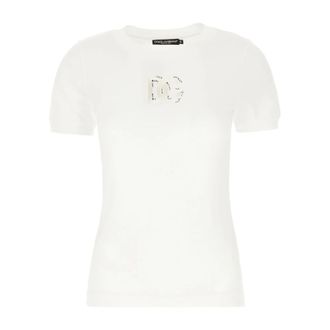 Dolce & Gabbana T-Shirt - - Tops - Damen - Wei&szlig; - S