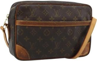 Louis Vuitton Sac bandouli&egrave;re Monogram doccasion - Femme - Pre-owned - Brun - Taille: ONE Size