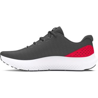 Under Armour UA Charged Surge 4 Chaussures de Course pour Homme, Castlerock Rouge, 43 EU