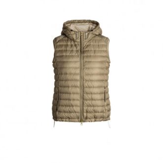 Parajumpers Hope &Auml;rmellose Weste Leichtgewicht Rei&szlig;verschluss hinten - - Jackets - Herren - Beige - S