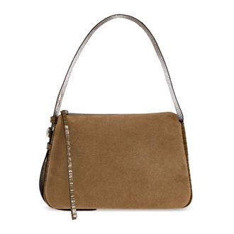 Tory Burch Sac port&eacute; &eacute;paule Romy - Femme - Sacs - Brun - Taille: ONE Size