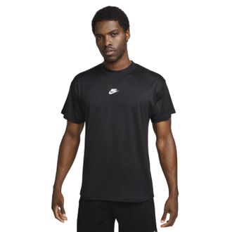 Nike T-Shirt f&uuml;r Herren, Rundhalsausschnitt, Regul&auml;r (Schwarz)