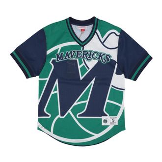 Mitchell & Ness NBA Jumbotron 3.0 Mesh V-Ausschnitt Jacke - - Sport - Herren - Mehrfarbig - M