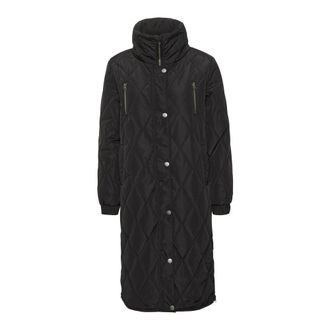 Kaffe Kalindsay Quilt Jacket - - Coats - Damen - Schwarzk - S