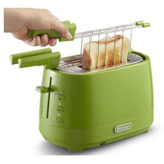 DeLonghi De Longhi CTLAP2203.GR Toaster 2 Scheiben gr&uuml;n 550 W