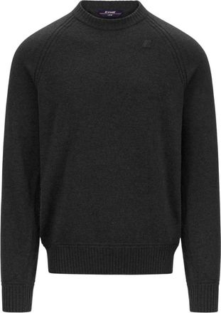 K-Way Homme, Pulls, Noir, Taille: XL Sebas Wool Cashmere Pullover
