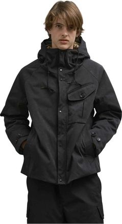 Ten c Cardinal Daunen-Anorak Smock - - Jackets - Herren - Schwarzk - 2XL
