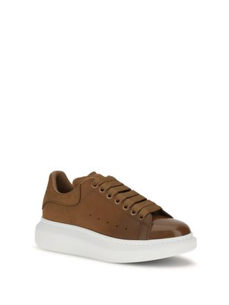 Alexander McQueen Mens Oversized Sneakers Lea Brown