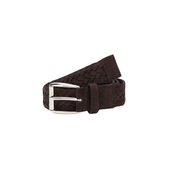 Brooks Brothers Wildleder G&uuml;rtel - - Accessories - Herren - Braun - ONE SIZE