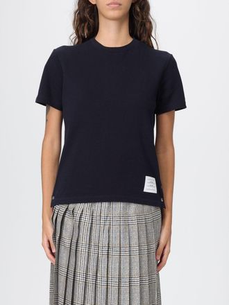 Thom Browne T-Shirt THOM BROWNE Femme couleur Bleu Marine