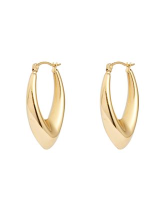 8 by YOOX GOLDEN DROP HOOPS