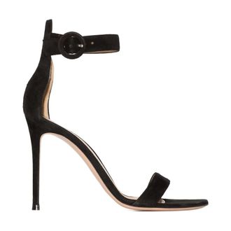 Gianvito Rossi Femme, Chaussures, Noir, Taille: 37 1/2 EU Portofino 105