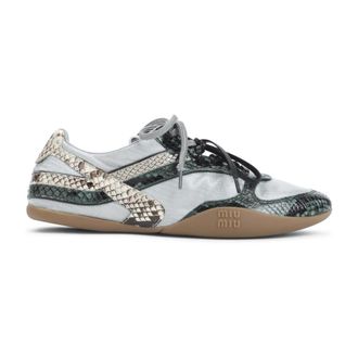 Miu Miu Green Polyamide Sneakers - - Shoes - Damen - Mehrfarbig - 37 EU
