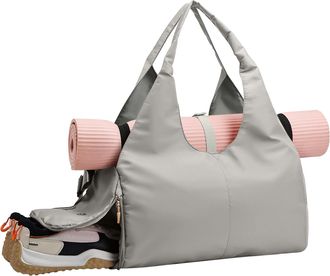 Generic Tragetasche f&uuml;r Yogamatten - strapazierf&auml;hige Yoga-Tasche mit mehreren Taschen, passend f&uuml;r Yogamatten und Trainingsausr&uuml;stung, bequemer Schultergurt 