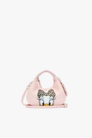 Ganni Mini sac hobo rose Daisy Duck - Pour Femme