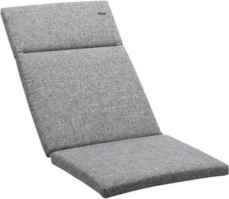 Sieger Sieger 5540 4950 KT Klappsessel-Auflage, 100% Polypropylen, ca. 121 x 49 x 4 cm, grau