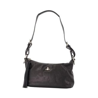 Vivienne Westwood Emma Sac Bandouli&egrave;re - Femme - Sacs - Noir - Taille: ONE Size