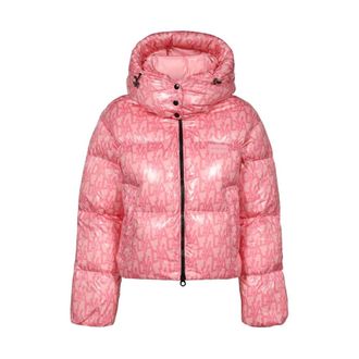 Duvetica Monogramm-Print Daunenjacke - - Jackets - Damen - Mehrfarbig - S