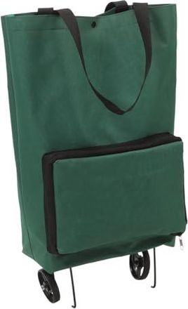 Valiclud Chariot de Courses Pliable à Roues Haute Performance Capacité Sac de Rangement Polyvalent pour Courses Jouets Fruits et Légumes Portable et Robuste