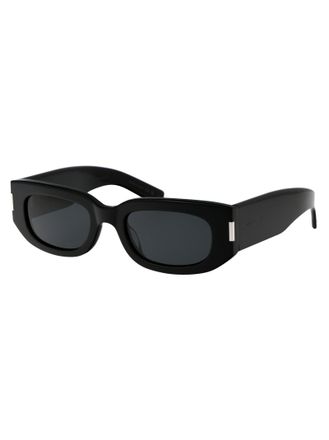 Saint Laurent Unisex Sunglasses Black Acetate Black-Black-Black Black/black/black
