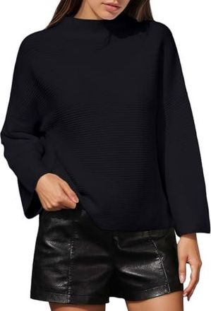 Generic Sweat Fermeture &Eacute;clair Femme Marque No&euml;l Bateau Dentelle Asym&eacute;trique Ecru Velours Une Strass Lapin Confortable &Eacute;l&eacute;gant Fleurs Nou&eacute;e Liquette Gros Twee