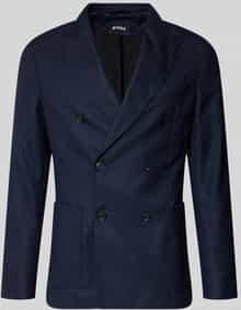 HUGO BOSS Slim Fit Sakko aus reiner Schurwolle Modell C-Henry-DB-2626