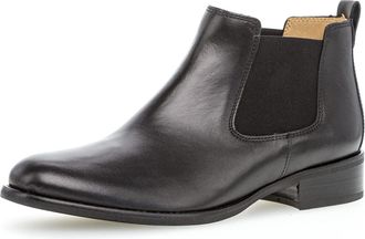 Gabor Damen Chelsea Boots, Frauen Stiefeletten,uebergangsschuhe,uebergangsstiefel,Schlupfstiefel,flach,Stiefel,Bootee,schwarz,37.5 EU / 4.5 UK