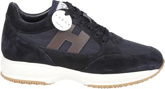 Hogan Homme, Chaussures, Bleu, Taille: 41 1/2 EU Baskets Interactives
