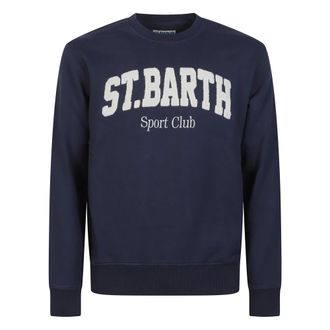 MC2 Saint Barth Homme, Sweatshirts et sweats &agrave; capuche, Bleu, Taille: L SweaT-shirts