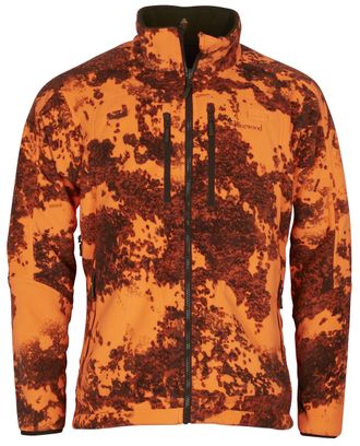 Pinewood Furudal Reversible Camou Fleece f&uuml;r Herren. Zum Wandern, Trekking, Jagd, Hundesport und vielen Outdoor-Aktivit&auml;ten (Jagd BRAUN/STRATA Blaze, M)