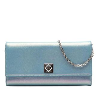 Dior Pre-owned Leder Umh&auml;ngetasche - - Pre-owned - Damen - Blau - ONE SIZE