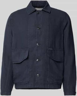 Closed Hemdjacke aus reinem Leinen