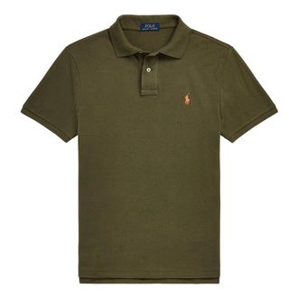 Polo Ralph Lauren Homme, Tops, Vert, Taille: XL Mesh Polo