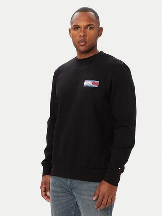 Tommy Hilfiger Sweatshirt MW0MW44936 Schwarz Regular Fit