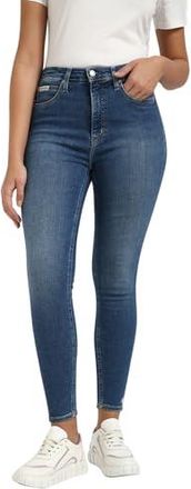 Calvin Klein Jean Femme High Rise Ankle Skinny Fit, Bleu (Denim Medium), 31W