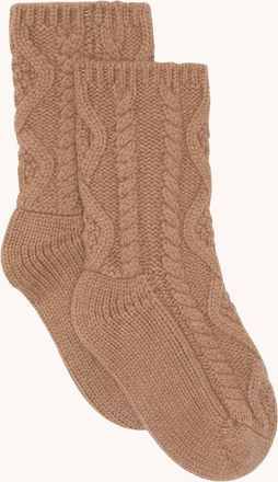 Kujten Chaussettes cachemire torsadé, 6 fils - Chaussettes Lolly