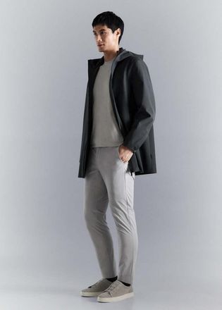 Mango Pantalon slim-fit r&eacute;sistant &agrave; leau gris glac&eacute; - Homme - 38 - MANGO MAN