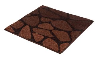 Kleine Wolke Badteppich Inspire, Nussbraun, 60 x 60 cm