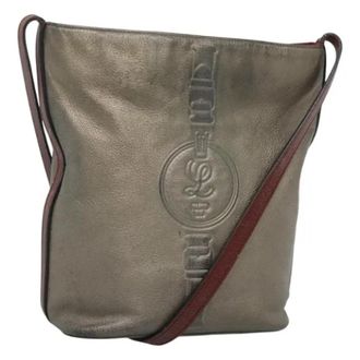 Loewe Pre-owned Leder Schultertasche - - Pre-owned - Damen - Grau - ONE SIZE