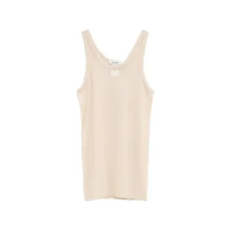 Christophe Lemaire Nahtloses Trompe-loeil Top - - Tops - Damen - Beige - M