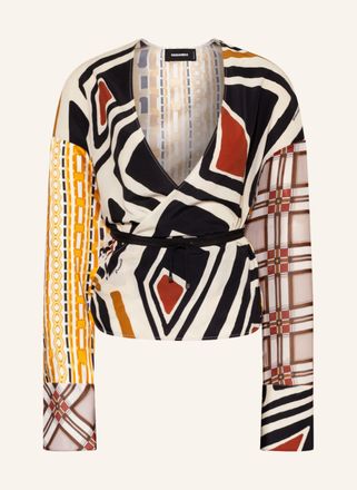 Dsquared2 Wickelbluse weiss