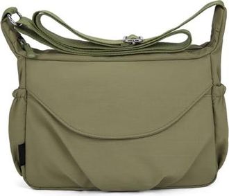 Generic Sac bandouli&egrave;re femme grande capacit&eacute;, en nylon, avec large bandouli&egrave;re. (Green)